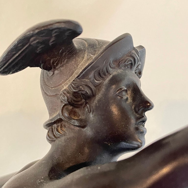 Flying Mercury Hermes Figure of Greek God of Medicine, by Giavanni Da ...