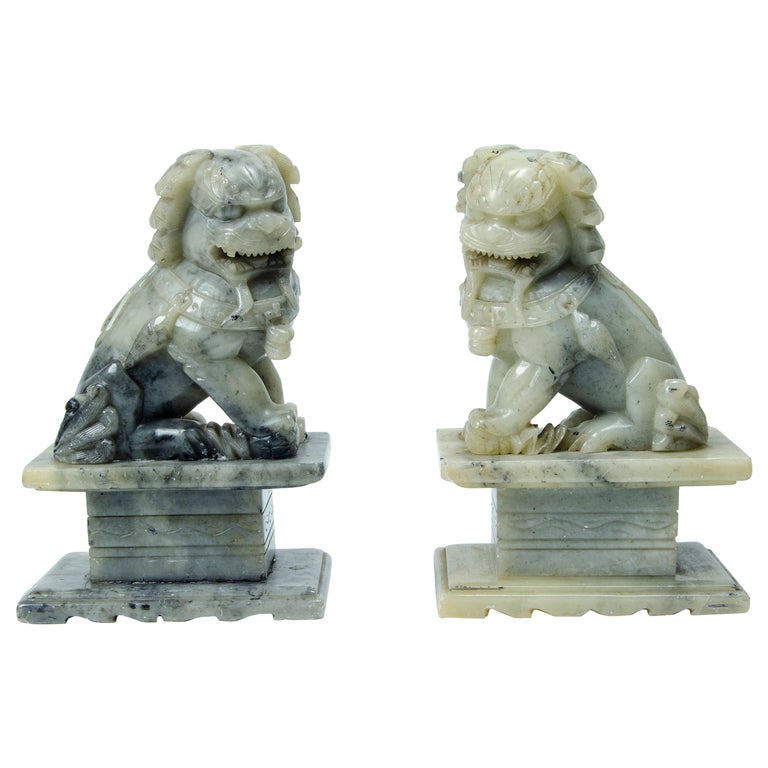 Fo Couple Dog Sculptures For Sale at 1stDibs