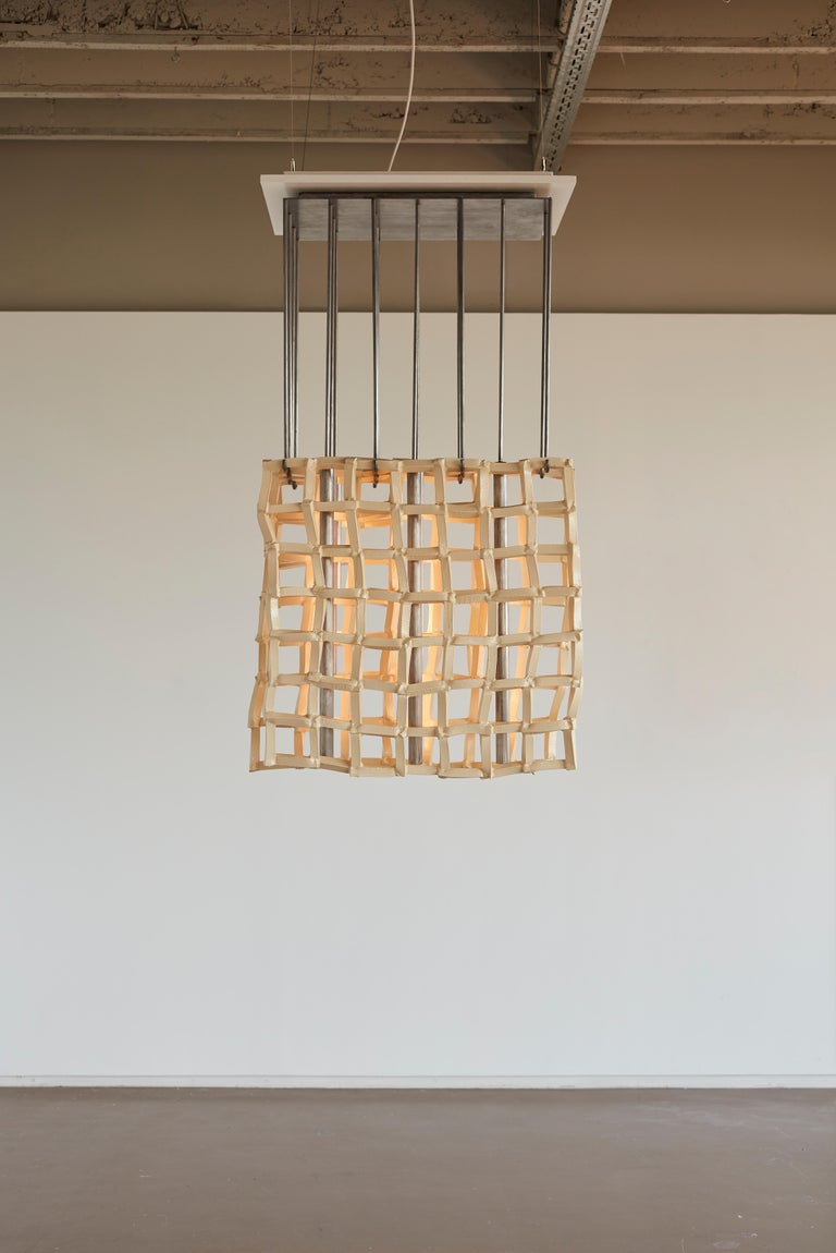 "Foam Catcher 2.0" Large Pendant Ivory For Sale at 1stDibs