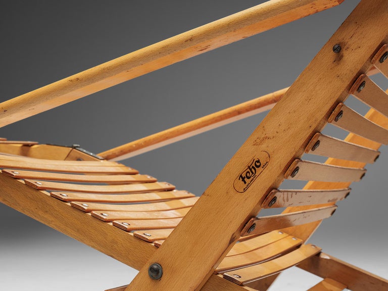 Feho Germany Foldable Chaise Longue For Sale at 1stDibs