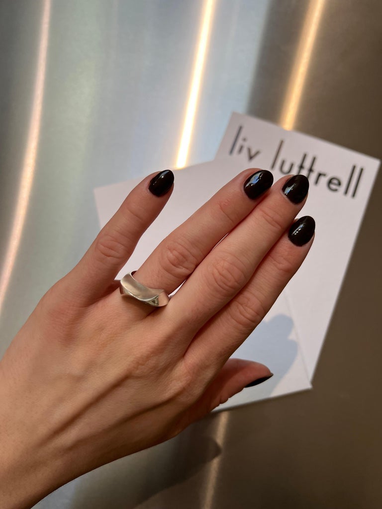 Customizable Folde Ring, in Silver, Limited Edition Design For Sale at ...