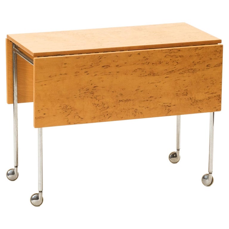 Table d'appoint pliante Berit de Bruno Mathsson pour Mathsson ...