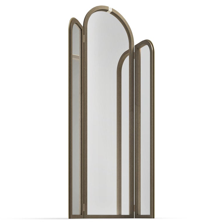 Folding Fabric Screen For Sale at 1stDibs