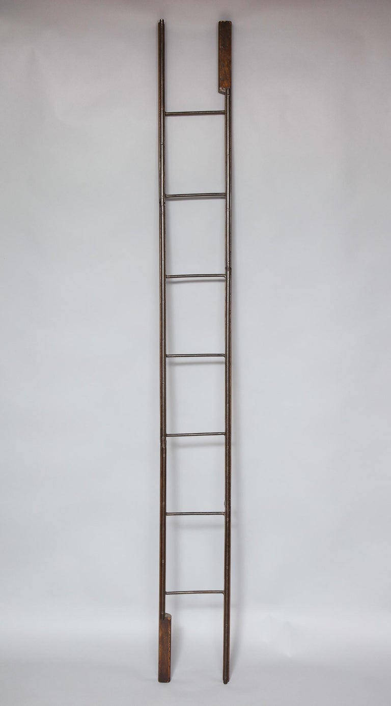 Folding Library Ladder at 1stDibs