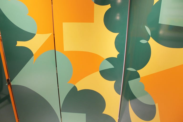 Folding Screen Model 'Balla' by Giacomo Balla for Simon Gavina, Italy ...