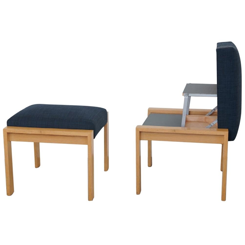 Stool Opening into Library Steps at 1stdibs