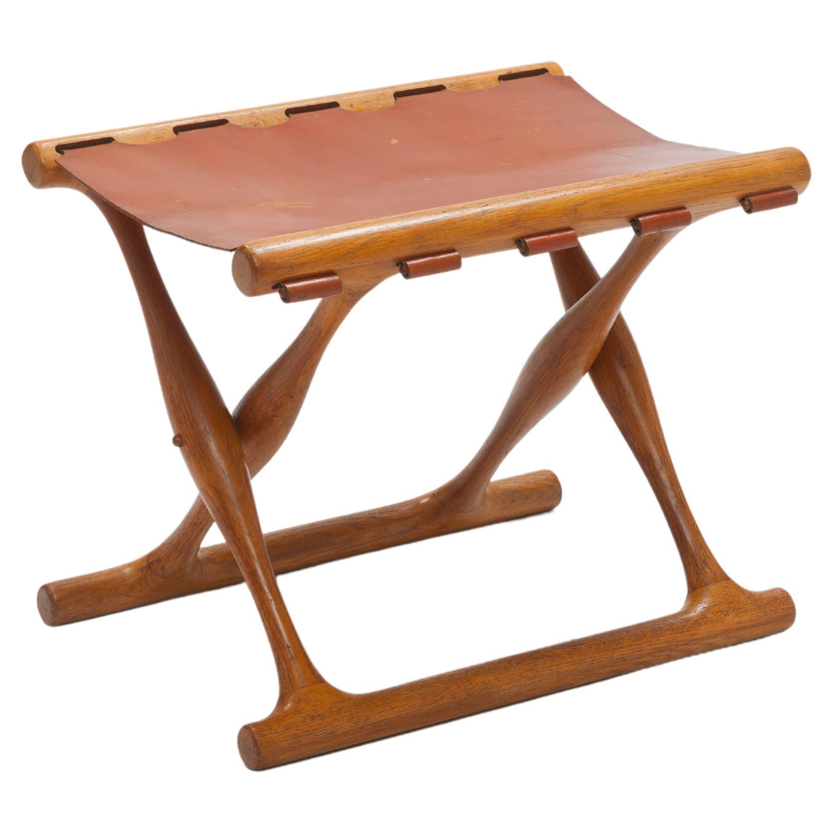 TS Folding Stool by Roger Tallon at 1stDibs