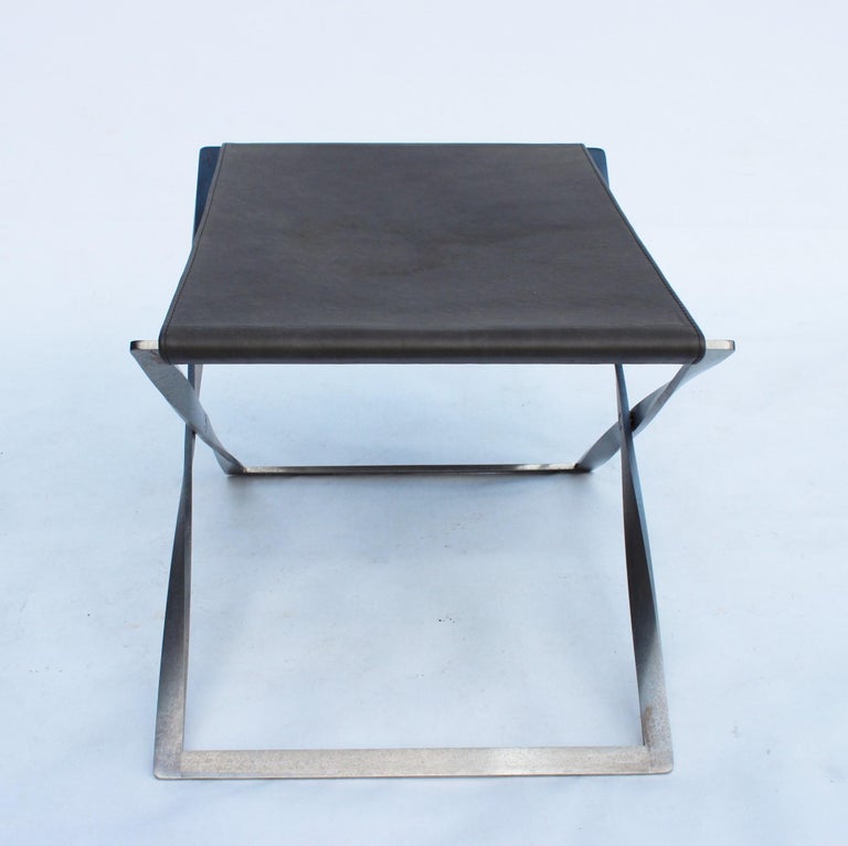 Folding Stool, Model PK91, by Poul Kjærholm and Fritz Hansen, 2019 at ...