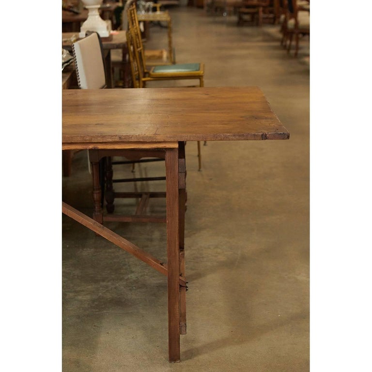 Folding Wallpaper Dining Table at 1stDibs