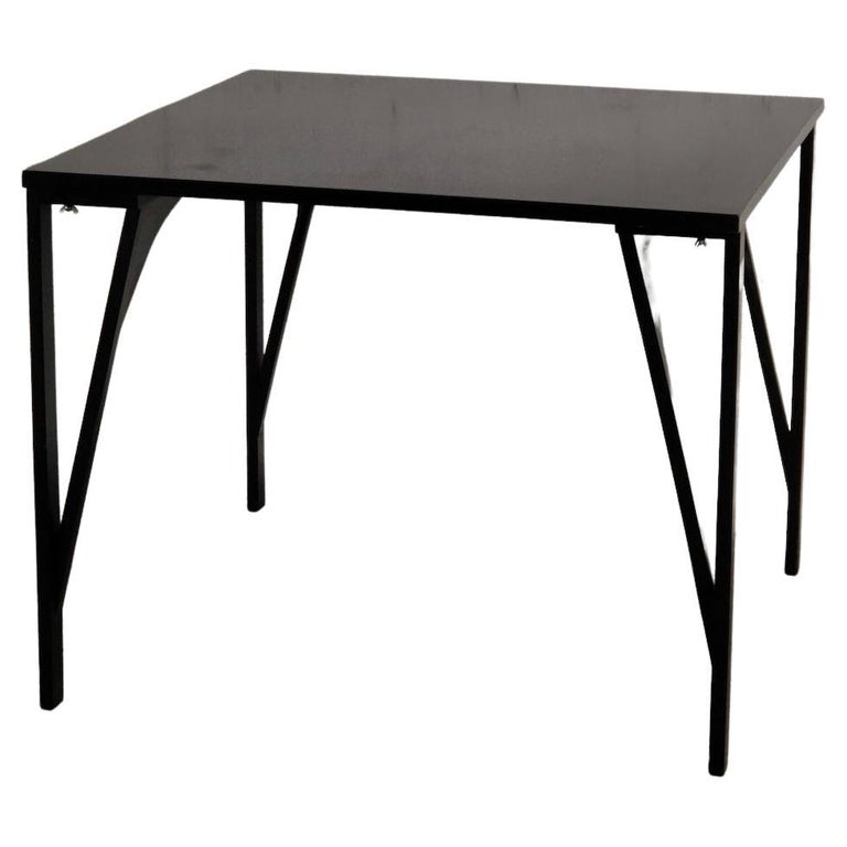 Folding wooden table “Trac” by Achille Castiglioni for BBB Emmebonacina ...