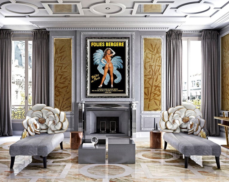 Folies Bergere, after Modern Oil Painting by Alain Aslan For Sale at ...