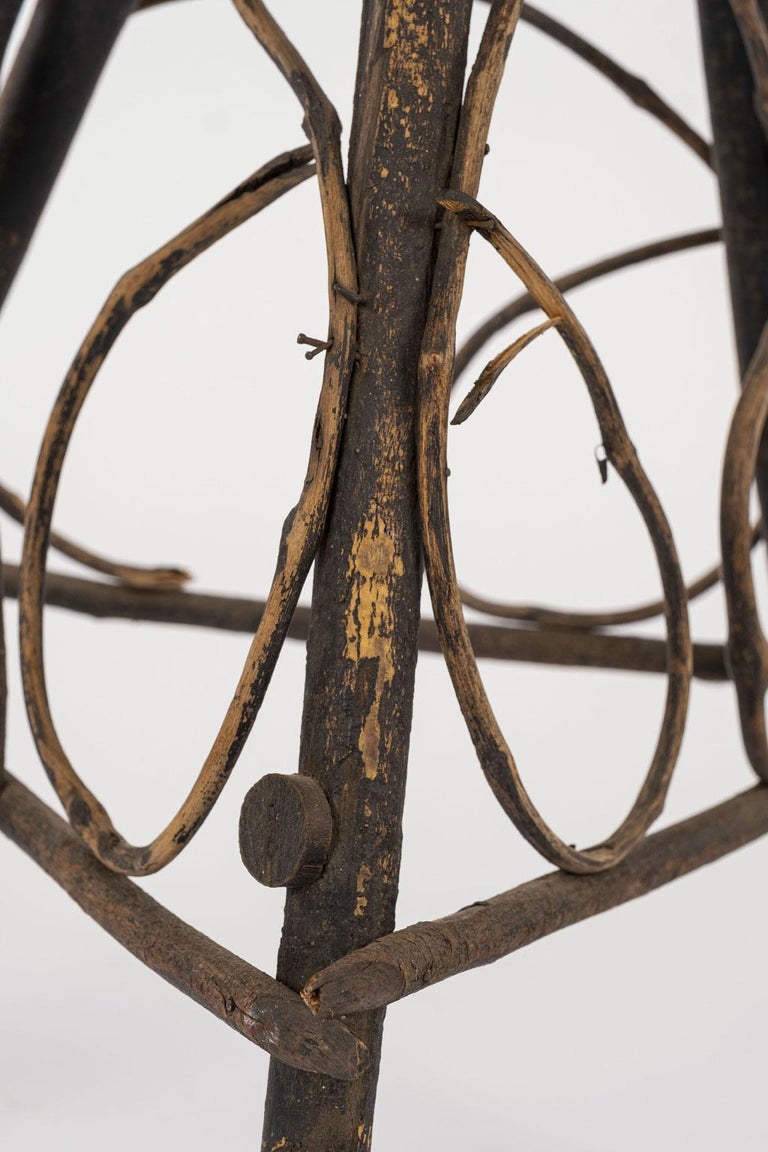 Antique Folk Art Twig Stand For Sale at 1stDibs