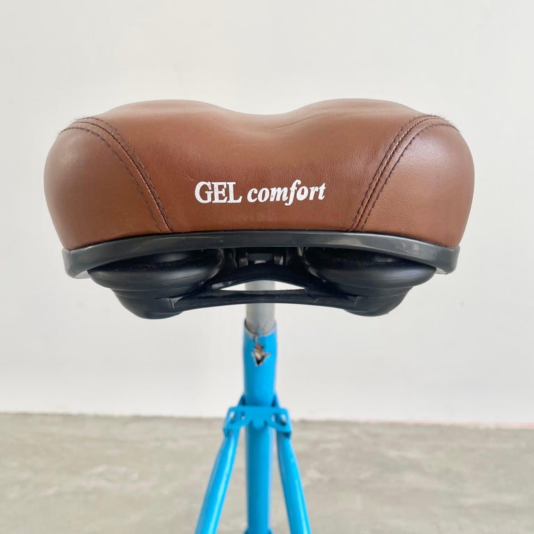 Folk Art Bicycle Stool, 1980s France For Sale at 1stDibs