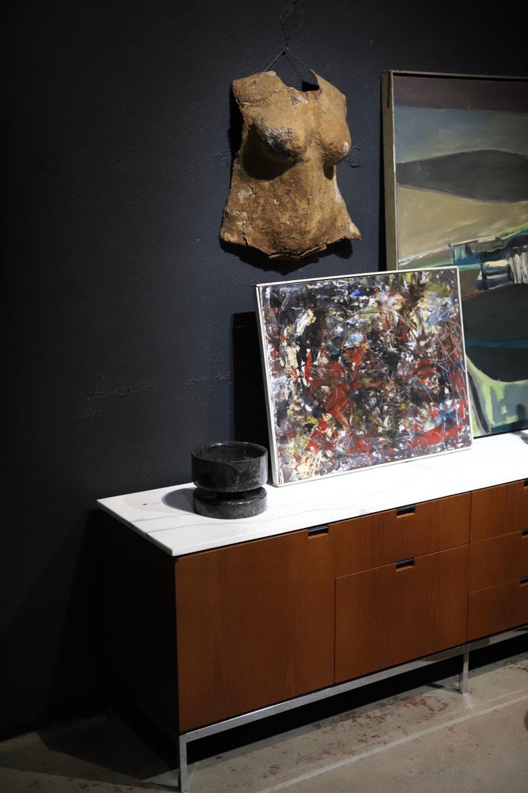 Folk Art Bust Wall Sculpture For Sale at 1stDibs