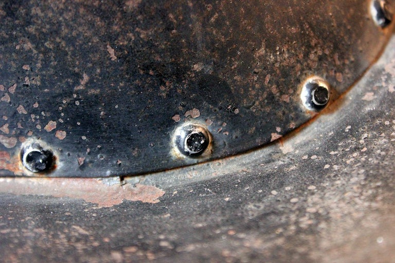 Folk Art Painted Metal Milliners Top Hat Trade Sign Annie Gold circa ...