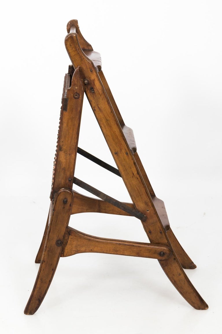 Folk Art Side Chair at 1stDibs