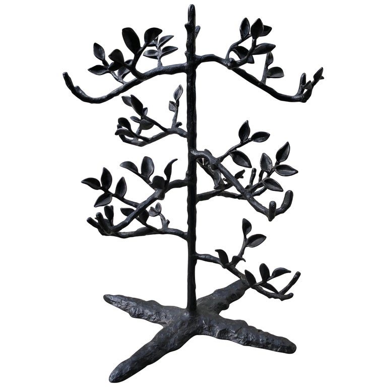 Folk Art Style Jewellery Display Tree For Sale at 1stDibs