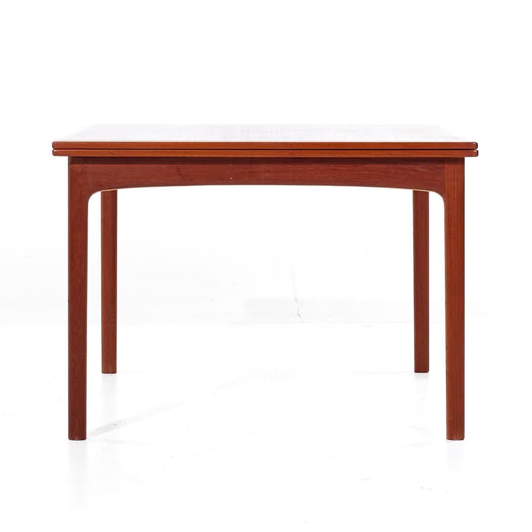 Folke Ohlsson for DUX Mid Century Flip Top Teak Expanding Dining Table ...