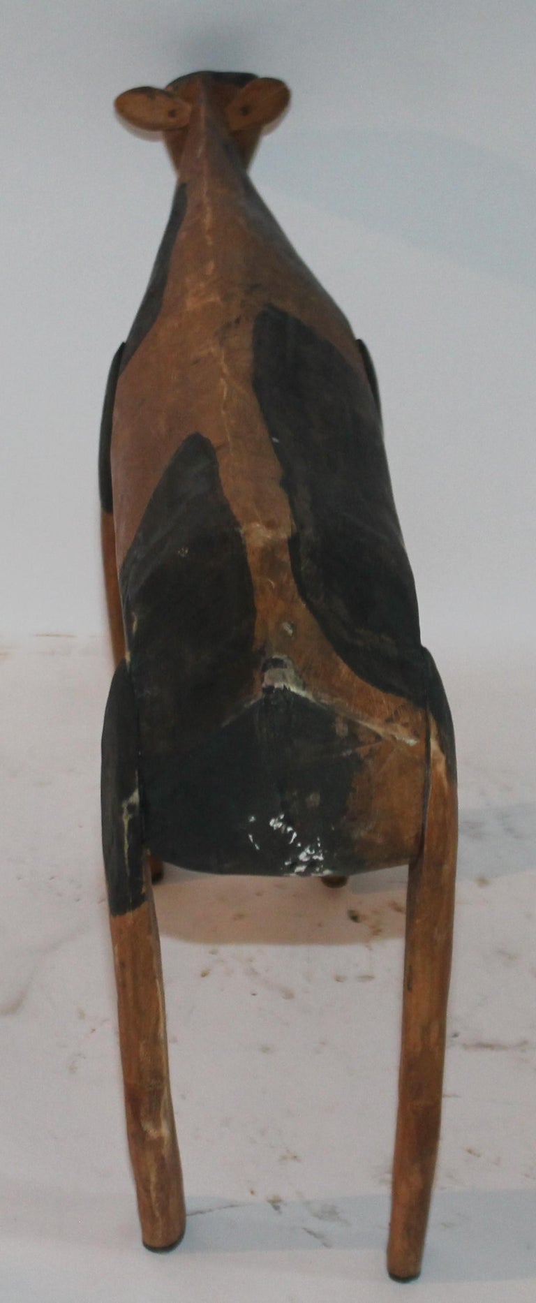 Folky Handmade Cow at 1stDibs