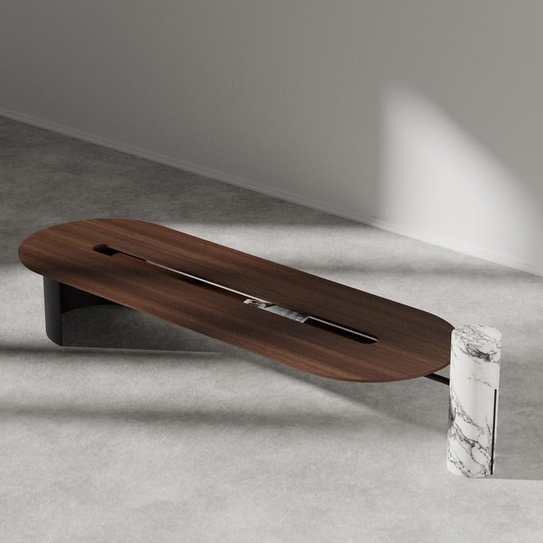 Folliland Walnut Center Table by Borgi Bastormagi For Sale at 1stDibs