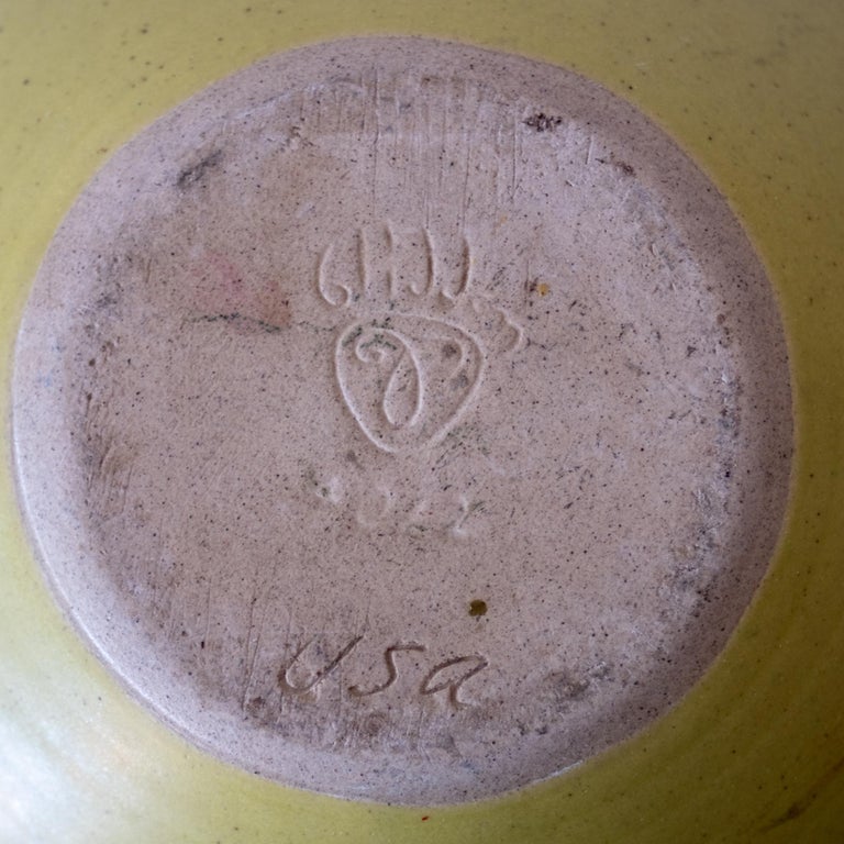 Fong Chow for Glidden Large Ceramic Bowl Midcentury For Sale at 1stDibs