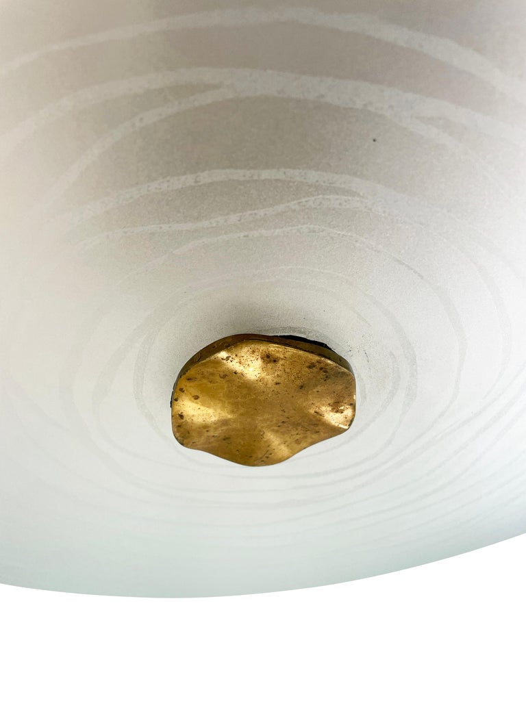 Fontana Arte Flush Mount by Max Ingrand For Sale at 1stDibs
