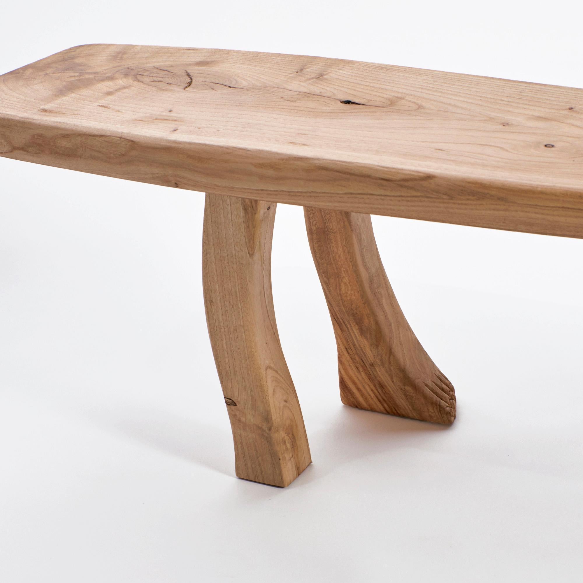 Foot Bench in Oak For Sale at 1stDibs