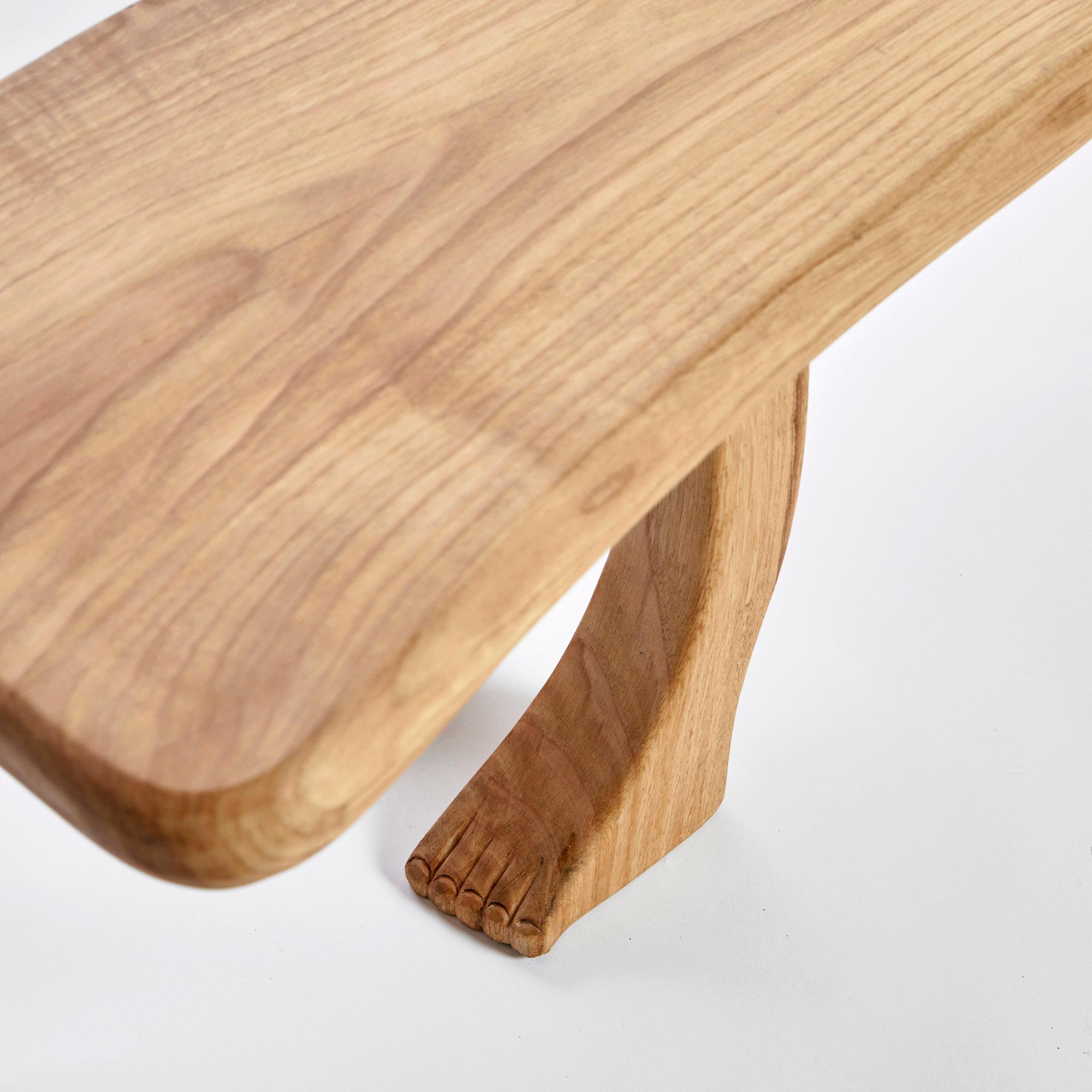 Foot Bench in Oak For Sale at 1stDibs