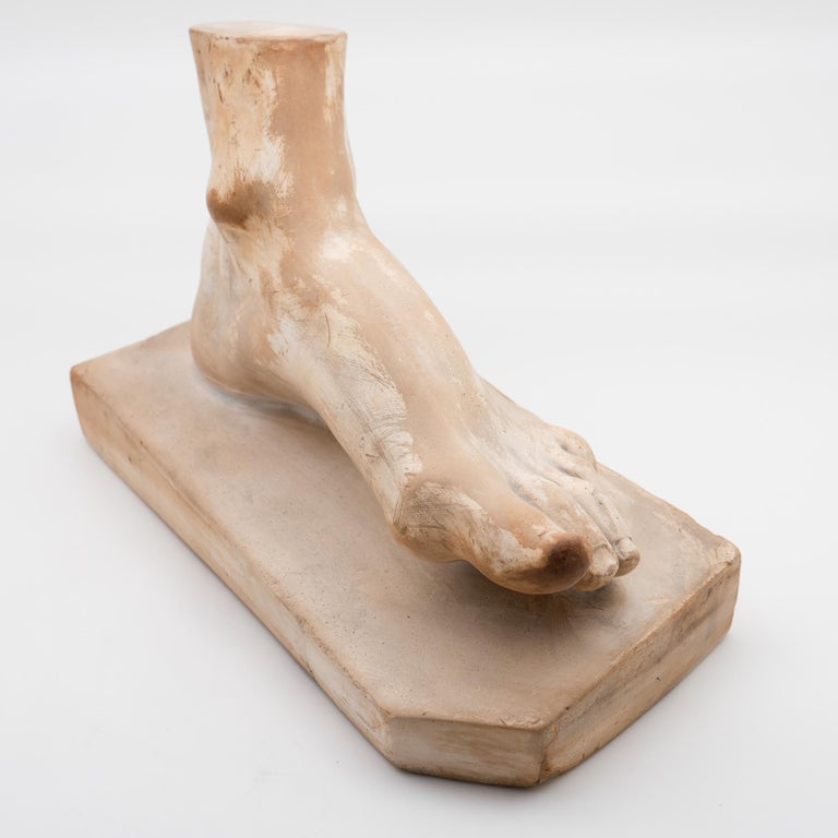 Foot of Hercules Plaster Cast by P. P. Caproni at 1stDibs