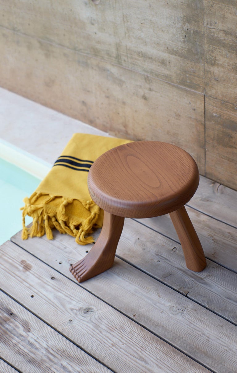 Foot Stool Oak Wood For Sale at 1stDibs