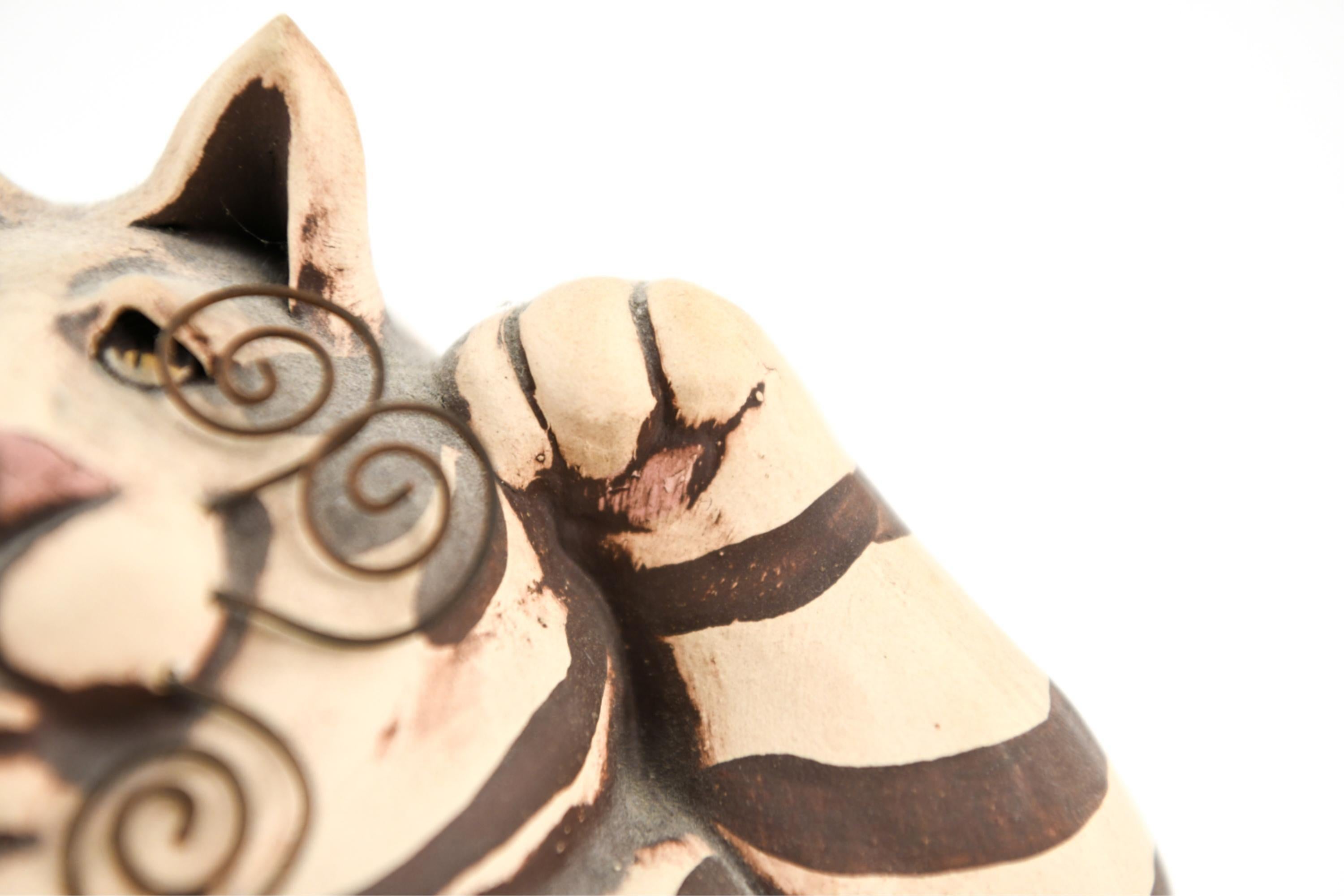 For the Cat Lover, a Vintage Ceramic Fat Cat Piggy Bank at 1stDibs ...