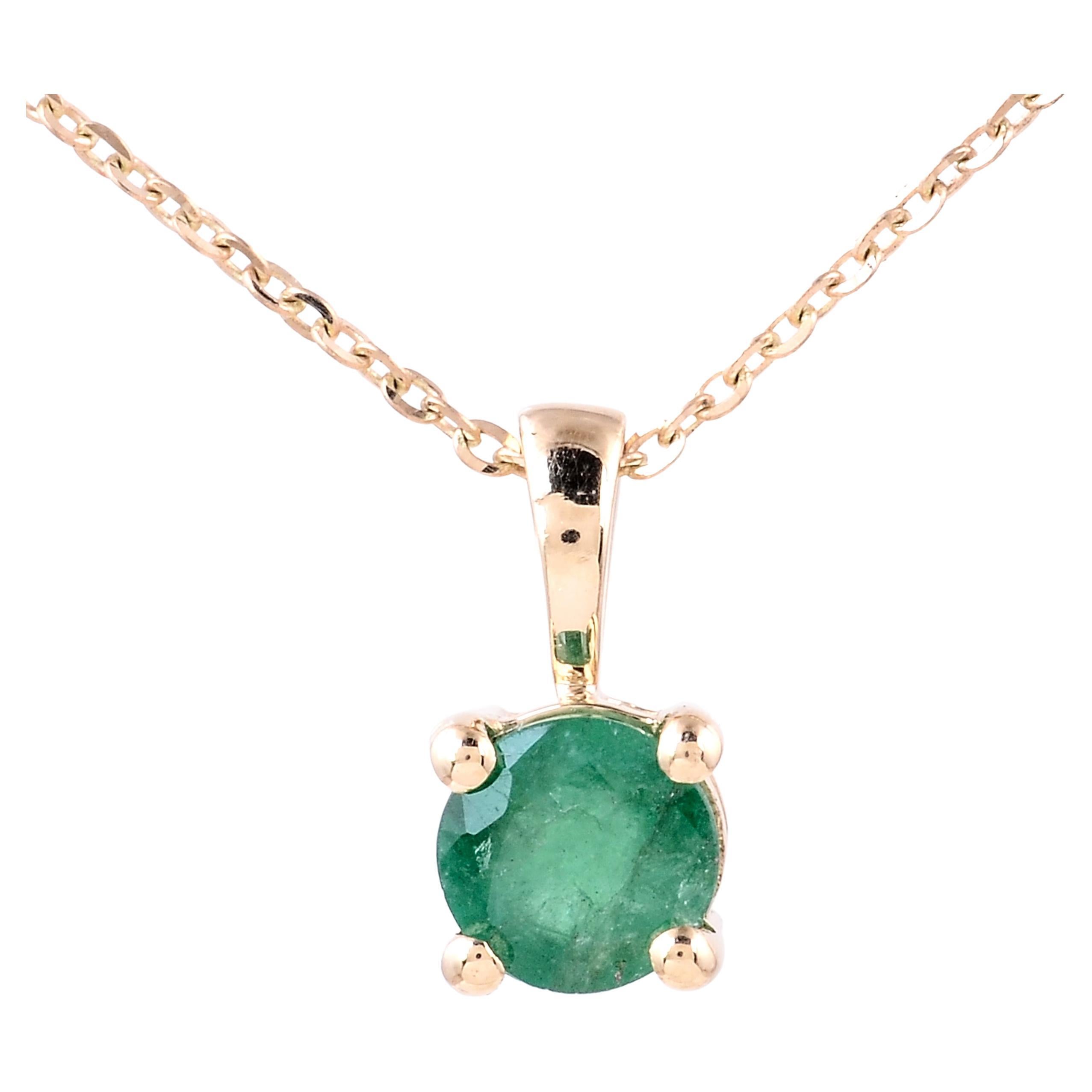 Forest Ferns Emerald Pendant by Jeweltique - A Tribute to Nature's ...