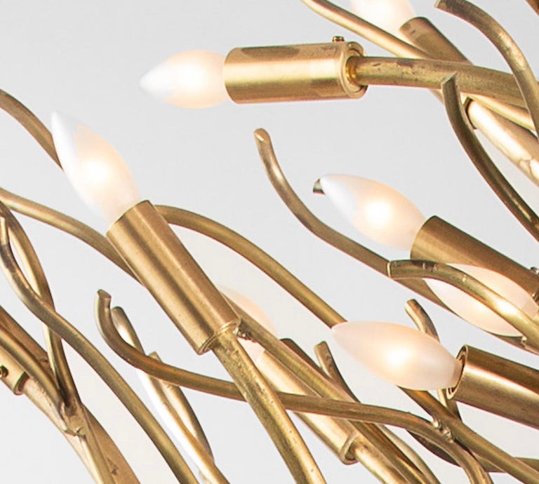 Forest in the Wind Standing Lamp For Sale at 1stDibs
