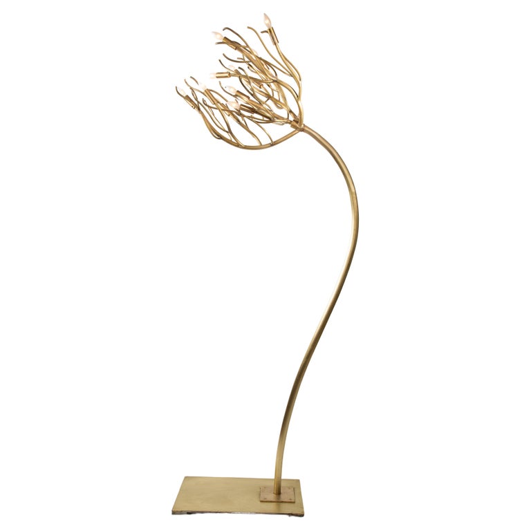Forest in the Wind Standing Lamp For Sale at 1stDibs