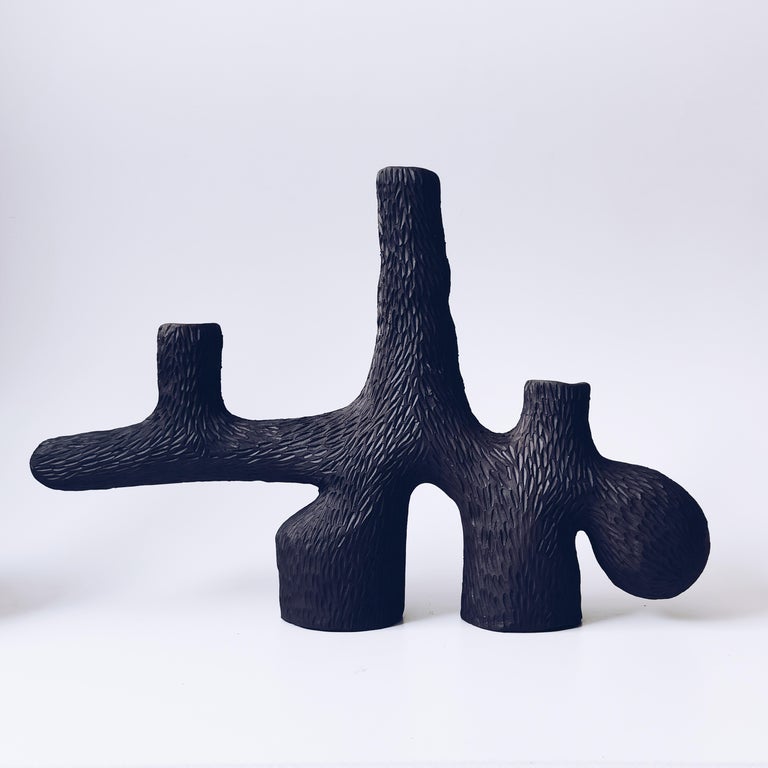 Forest Terracotta Candelabra by Jan Ernst For Sale at 1stDibs