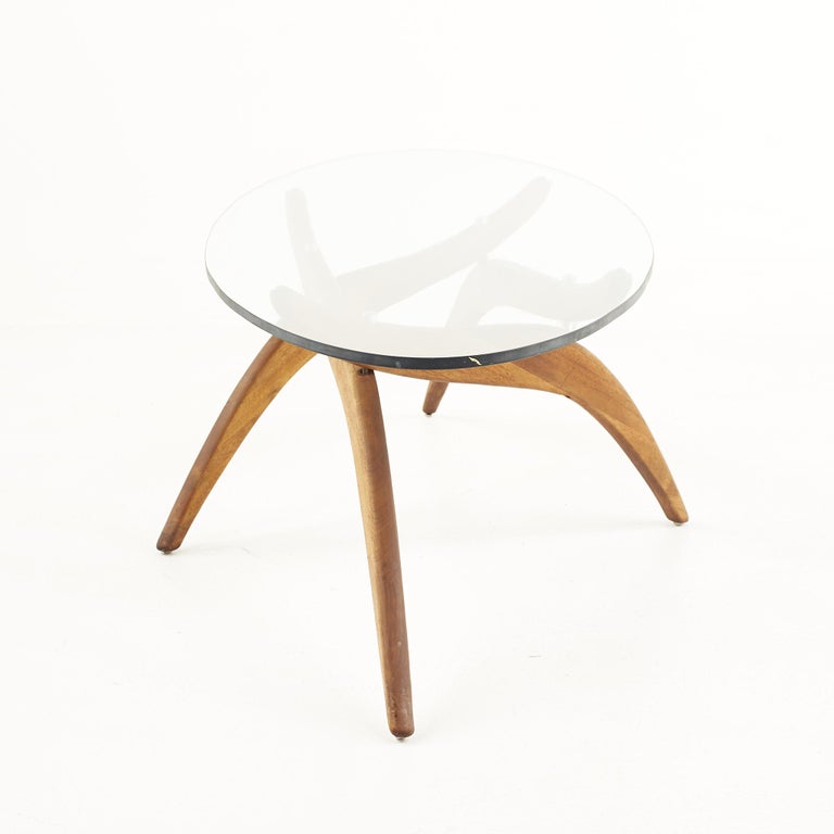 Forest Wilson Mid Century Oval Coffee Table at 1stDibs