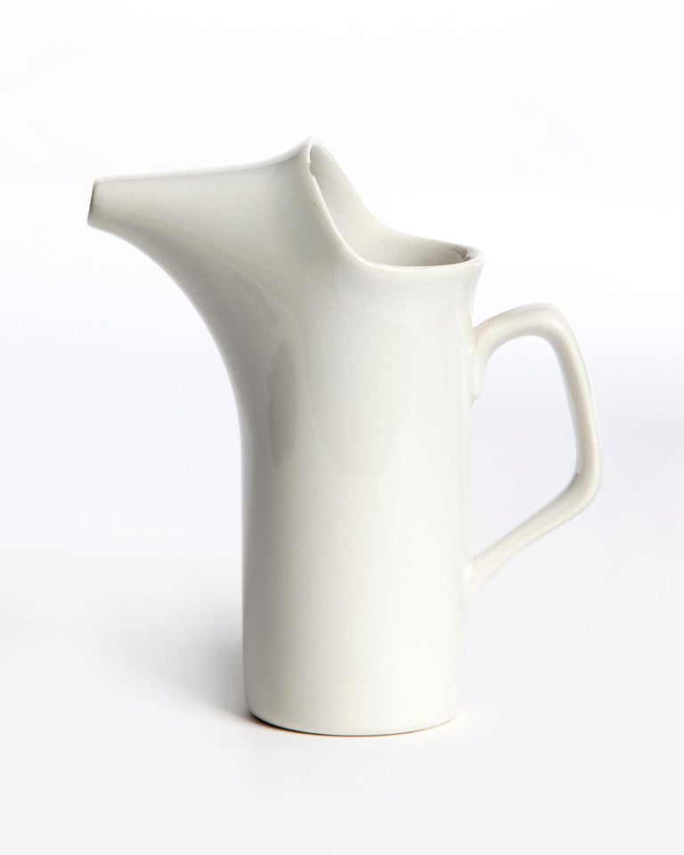"Forma" Series Small White Pitcher by La Gardo Tackett, circa 1959 For ...