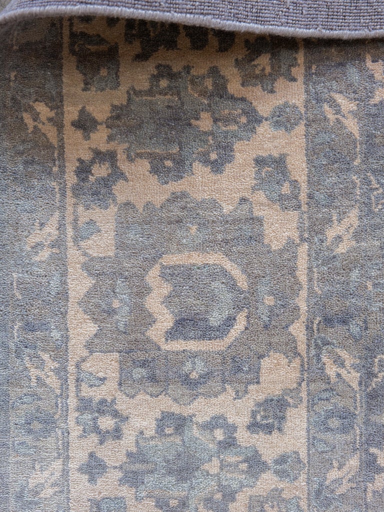 Formal and Transitional Grey Hand-Knotted Persian Carpet For Sale at ...