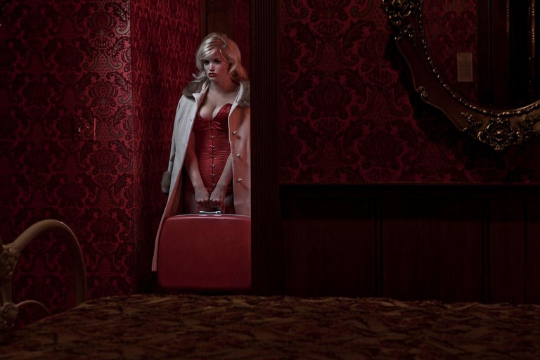 Formento & Formento - TANGLED UP IN RED (60" x 90") For Sale at 1stDibs