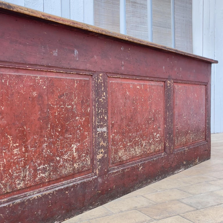 Former French Tailor's Counter, C.1900 For Sale at 1stDibs