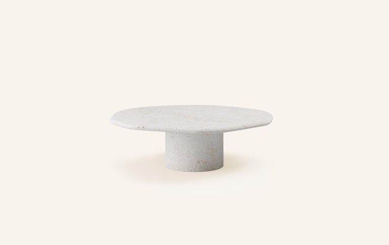 travertine limestone coffee table