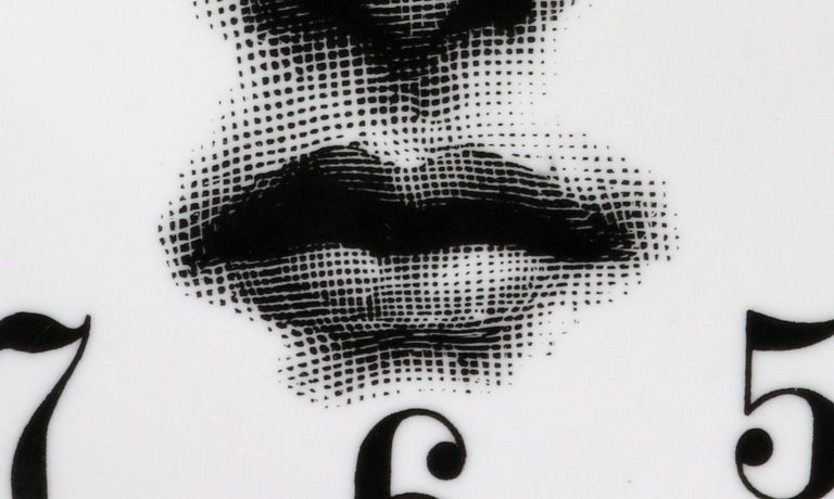 Fornasetti Themes and Variations Plate-Clock, Pattern Number 74 For ...
