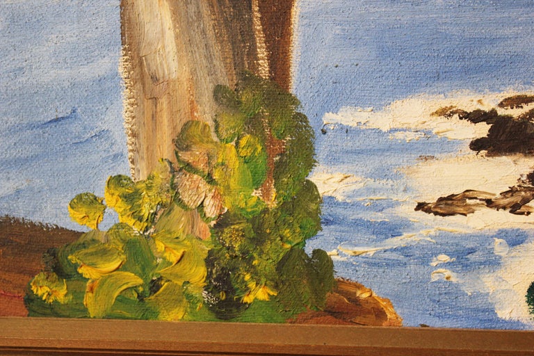 Forrest Bess - "Acapulco" Impressionist Landscape Painting For Sale at ...