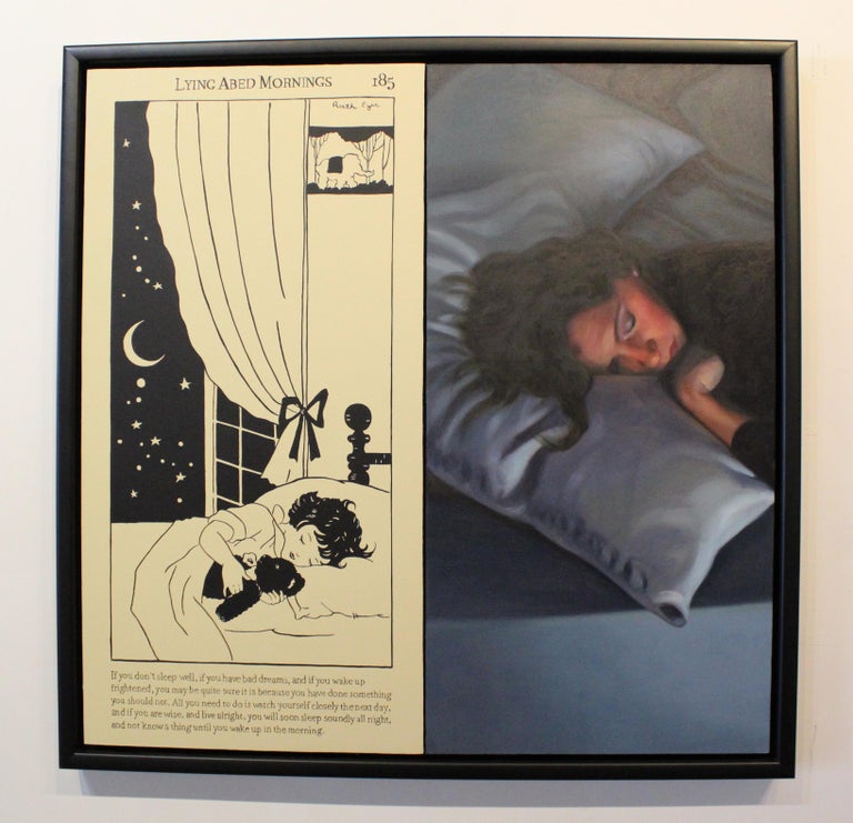 Forrest Solis - Forrest Solis, Lying Abed Morning, Framed For Sale at ...