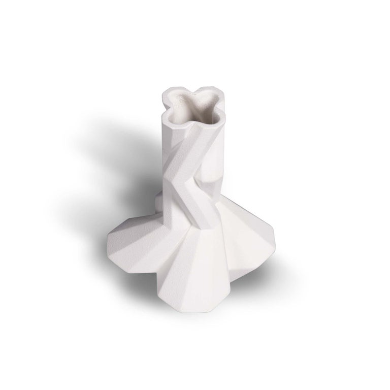 Fortress Cupola Vase White Ceramic Geometric Contemporary, Lara Bohinc ...