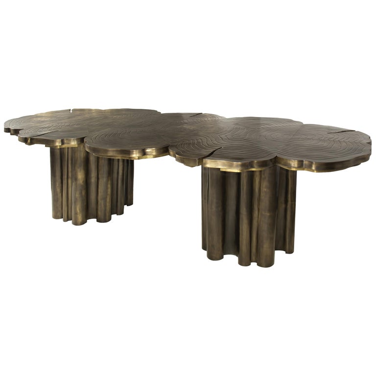 Fortuna Dining Table In Patina 8 Seats For Sale at 1stDibs