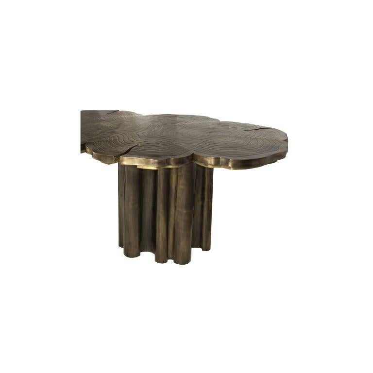 Fortuna Dining Table In Patina 8 Seats For Sale at 1stDibs
