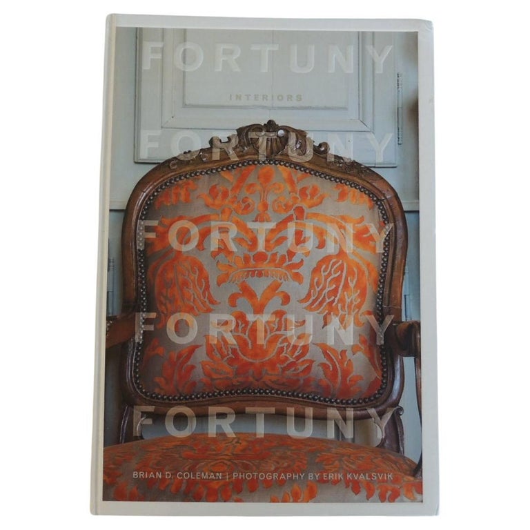 Fortuny Interiors Hardcover Book For Sale at 1stDibs | fortuny book