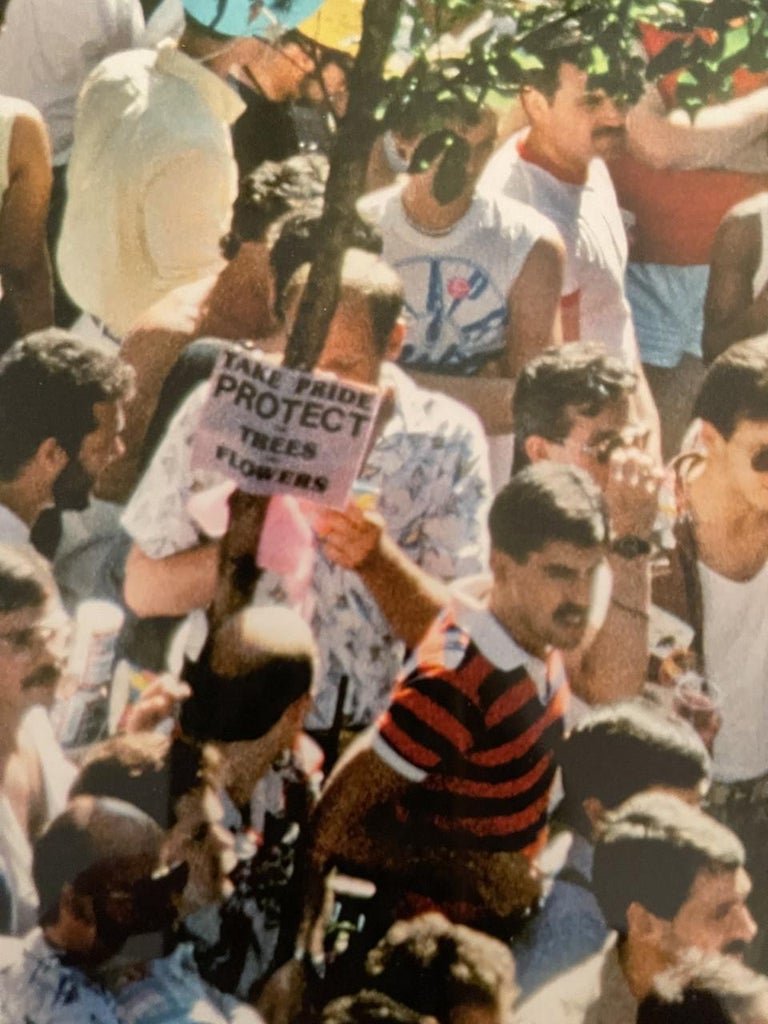"Forward Together" Pride NYC 1985 by Suzanne Poli. For Sale at 1stDibs