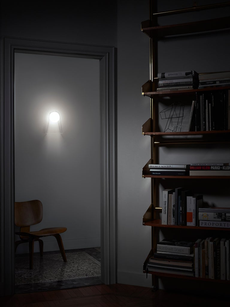 Foscarini Satellight Wall Lamp in White and Transparent by Eugeni ...